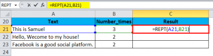REPT in Excel (Formula,Examples) | How to Use REPT Function?