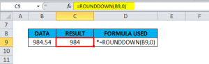 ROUNDDOWN in Excel (Formula, Examples) | How to Use ROUNDDOWN
