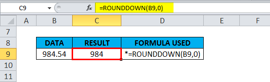 ROUNDDOWN In Excel Formula Examples How To Use ROUNDDOWN