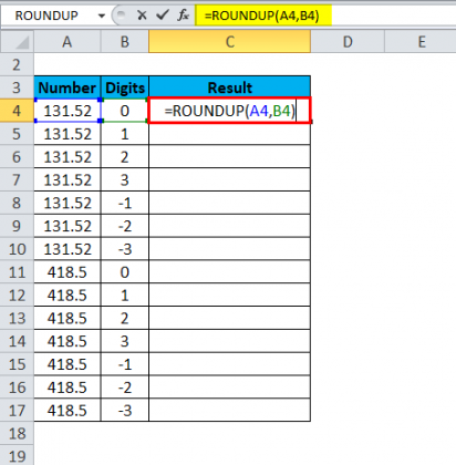 ROUNDUP in Excel (Formula, Examples) | Uses of ROUNDUP Function