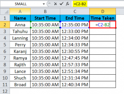 SMALL Function in Excel (Formula, Examples) | How to use SMALL?