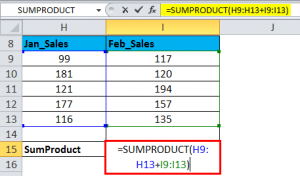 SUMPRODUCT in Excel (formula,examples) | How to use SUMPRODUCT
