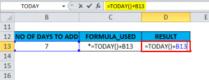 TODAY in excel (Formula, Examples) | How to Use TODAY Function