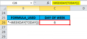 TODAY in excel (Formula, Examples) | How to Use TODAY Function