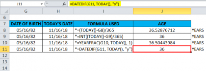 TODAY in excel (Formula, Examples) | How to Use TODAY Function