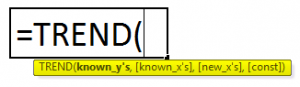 TREND in Excel (Formula,Examples) | How to Use TREND Function?