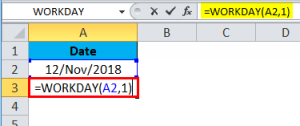 WORKDAY in Excel (Formula, Examples) | Use of WORKDAY Function