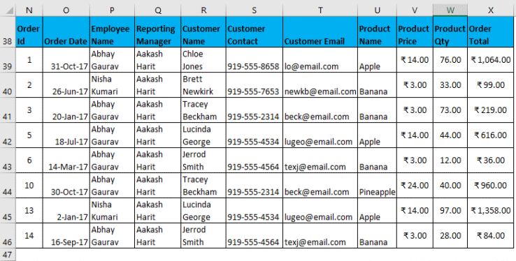 Advanced Filter in Excel (Examples) | How to Use Advanced Filter in Excel