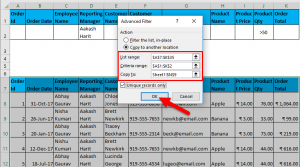 Advanced Filter in Excel (Examples) | How to Use Advanced Filter in Excel