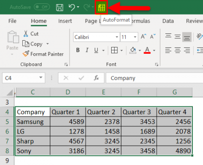 Auto Format in Excel (Examples) | How to Use Auto Format in Excel?