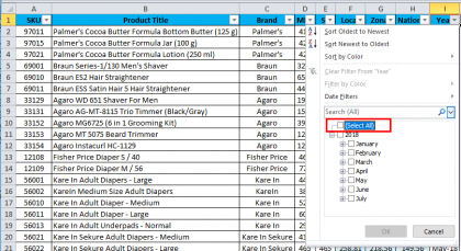AutoFilter in Excel (Examples) | How to Use AutoFilter?