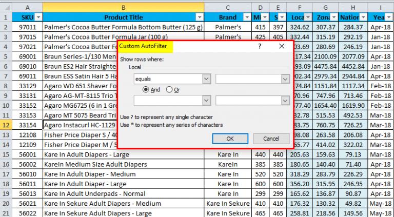 AutoFilter in Excel (Examples) | How to Use AutoFilter? AutoFilter in Excel (Examples) | How to Use AutoFilter?