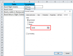 CheckBox in Excel (Examples) | How to Create CheckBox in Excel?