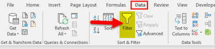 Data Filter in Excel (Examples) | How to Add Data Filter in Excel?