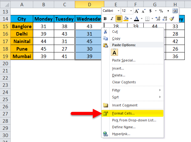 Formatting In Excel Examples How To Format Data In Excel 