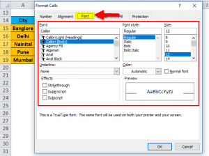 Formatting in Excel (Examples) | How to Format Data in Excel?