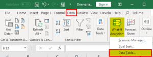 One Variable Data Table in Excel | Step by Step Tutorials