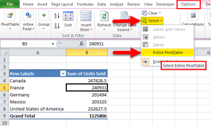 How to Delete A Pivot Table (Methods) | Step by Step Tutorials