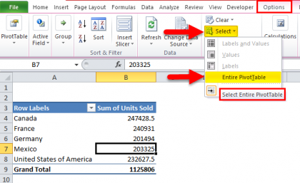How to Delete A Pivot Table (Methods) | Step by Step Tutorials