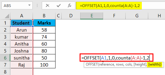 Dynamic Range In Excel How To Create Dynamic Range In Excel 
