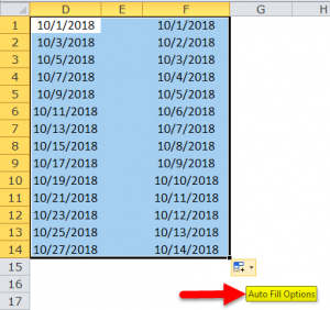 Fill Handle in Excel (Examples) | How to Use Excel Fill Handle?