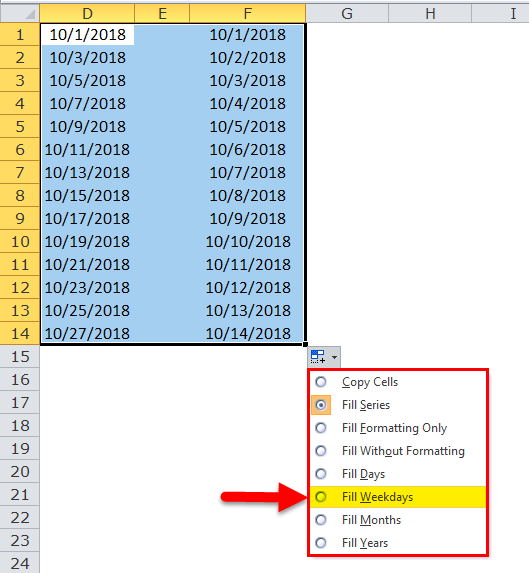 Fill Handle In Excel Examples How To Use Excel Fill Handle 