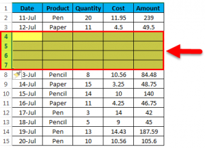Insert Multiple rows in Excel | How to Insert Multiple rows? (Examples)