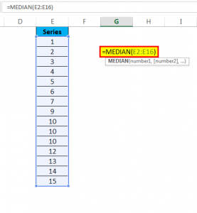 Median Function in Excel (Formula, Examples) | How to use Median?