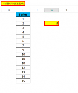 Median Function in Excel (Formula, Examples) | How to use Median?