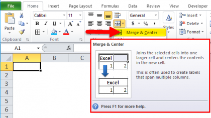 Merge Cells in Excel (Examples) | How to Merge Cells in Excel?