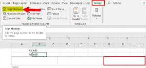 Page Numbers in Excel | Creating and Using Page Numbers in Excel