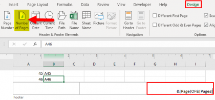 Page Numbers in Excel | Creating and Using Page Numbers in Excel