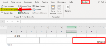 Page Numbers in Excel | Creating and Using Page Numbers in Excel