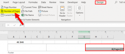 Page Numbers in Excel | Creating and Using Page Numbers in Excel