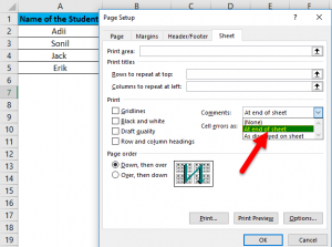 Print Comments in Excel | How to Print Comments in Excel?