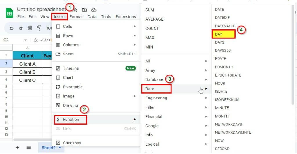 DAY in Excel (Formula,Examples) | How to Use DAY Function?