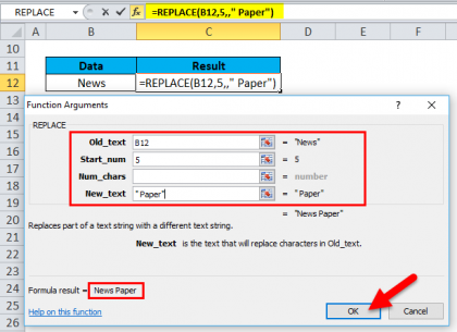 REPLACE in Excel (Formula, Examples) | How to Use REPLACE Function