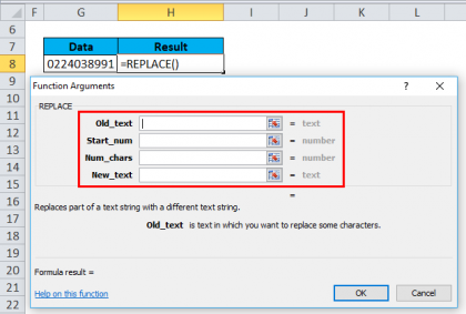 REPLACE in Excel (Formula, Examples) | How to Use REPLACE Function