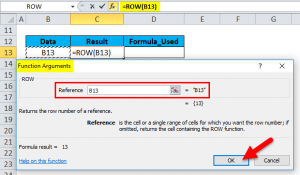 ROW in Excel (Formula, Examples) | How to Use ROW Function?