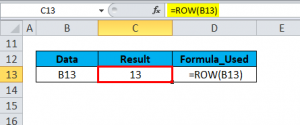 ROW in Excel (Formula, Examples) | How to Use ROW Function?