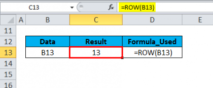 ROW in Excel (Formula, Examples) | How to Use ROW Function?