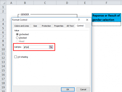Radio Button in Excel (Example) | How to insert Option Button in Excel?