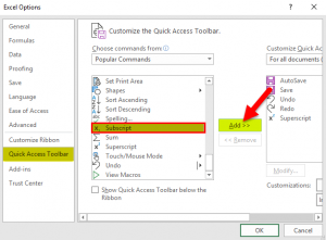 Subscript in Excel (Examples) | How to Use Subscript in Excel?