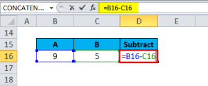 Subtraction in Excel | How To Use Subtraction Operator in Excel?
