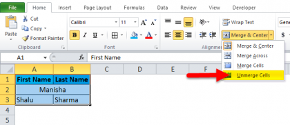 Merge Cells in Excel (Examples) | How to Merge Cells in Excel?
