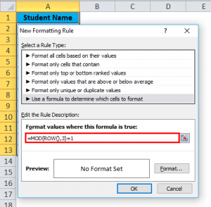 Highlight Rows in Excel (Excel Table & Conditional Formatting)