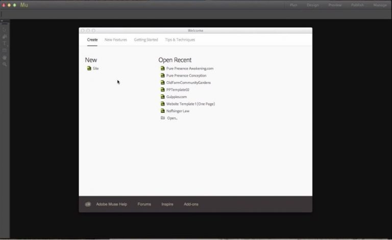 What is Adobe Muse?| Guide to Different Tools of Adobe Muse