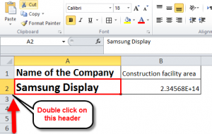 Autofit in Excel | Methods to modify columns with Autofit