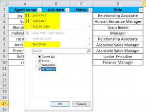 Filter Shortcuts in Excel (Examples) | Shortcuts To Apply Filter