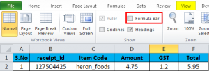 Formula Bar in Excel | How to Use Formula Bar (Formula,Examples)